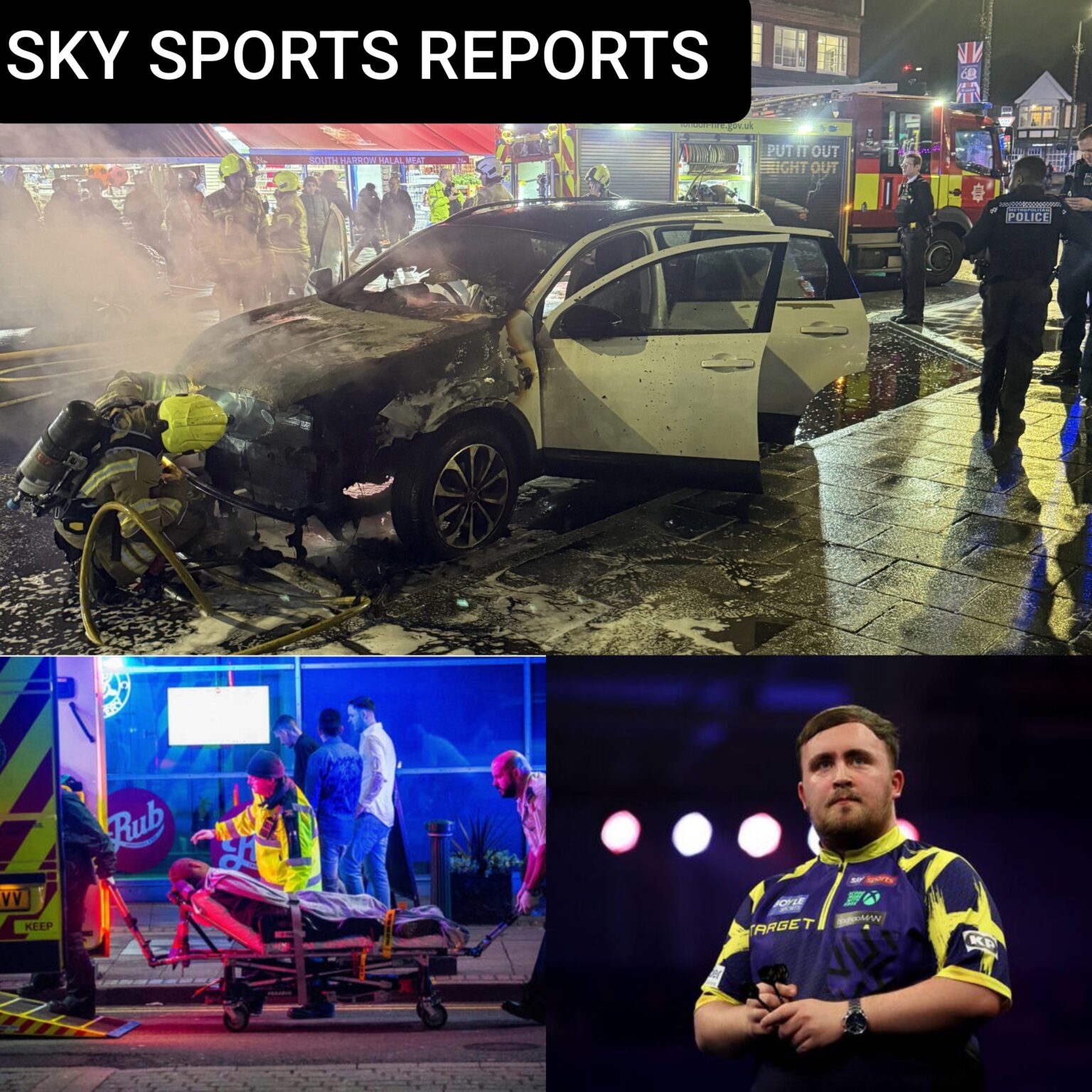 Luke Littler rushed to hospital in critical condition after devastating ...